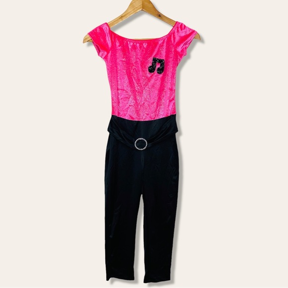 Algy | Costumes | Algy Vintage Disco Retro Velour Glitter Jumpsuit ...